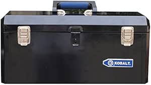 Amazon.com: Kobalt Portable 20.6-in Black Steel Lockable Tool Box ...