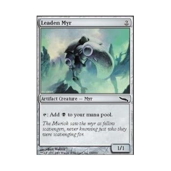 Amazon.com: Magic: the Gathering - Leaden Myr - Mirrodin - Foil: Toys & Games