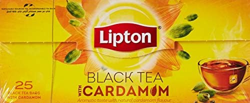 Lipton Flavoured Black Tea Cardamom 25 Teabags price in UAE | Amazon ...
