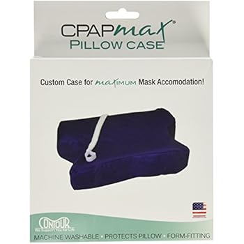 Amazon.com: Contour Products CPAP Max Pillow Case, Navy Blue: Health ...