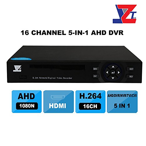 JZTEK 16ch 1080N Hybrid 5-in-1 AHD DVR-LYSB01MECMPZF-ELECTRNCS