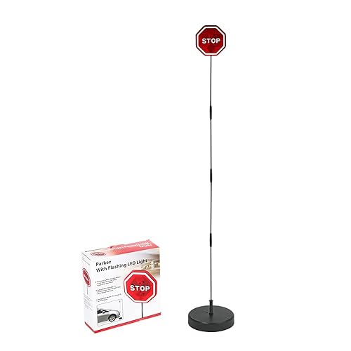 LED Light Parking Stop Sign,Smart Parking LED Garage Flashing Warning ...