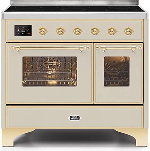 40" Majestic II Series Freestanding Electric Double Oven Range with 6 ...