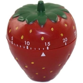 Amazon.com: Strawberry Kitchen Timer 60 Minutes: Kitchen & Dining