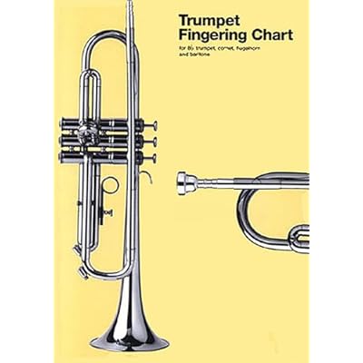 Trumpet Fingering Chart: for B-Flat Trumpet, Cornet, Philippines | Ubuy