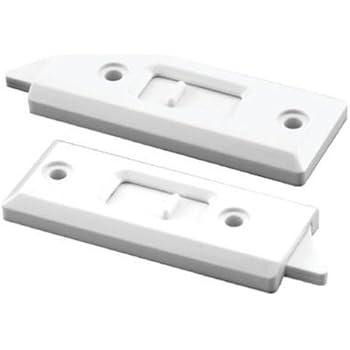 Slide-Co 172412 Spring Loaded Sliding Window Tilt Latch, White, 1-Pair ...