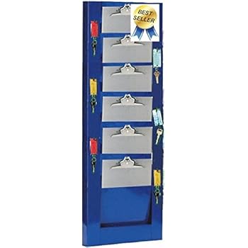 Amazon.com : VICS Clipboard Storage Rack w/Key Hooks, Talon Model 206 ...