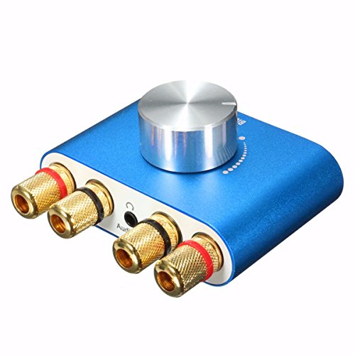 Buy Mini Bluetooth Amplifier, ELEGIANT Dual Channel Stereo Amplifier ...