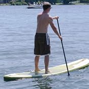 Amazon.com : Sevylor Samoa Standup Inflatable Paddleboard : Paddle ...