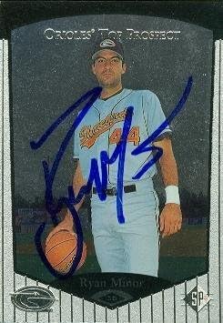 Ryan Minor autographed Baseball Card (Baltimore Orioles) 1997 Upper ...