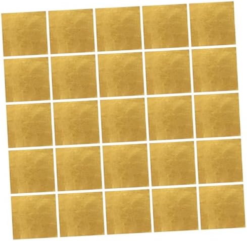 Beavorty 100pcs Food Packaging Candy Foil Wrappers Gold Leaf Flakes ...