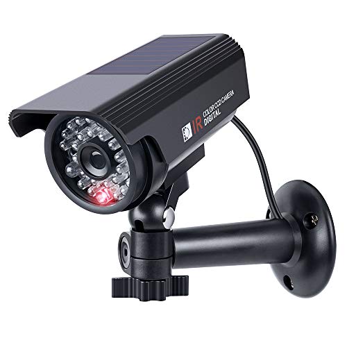 Dummy Fake Surveillance Security Camera OTHWAY Solar Powered CCTV ...
