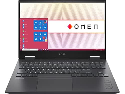HP OMEN 15 5th Gen Shadow Black Laptop (AMD Ryzen 9 5900HX 8-Core, 15.6 ...