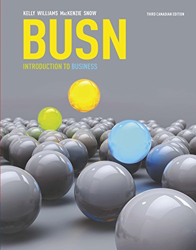 BUSN Introduction to Business: 9780176570347: Amazon.com: Books