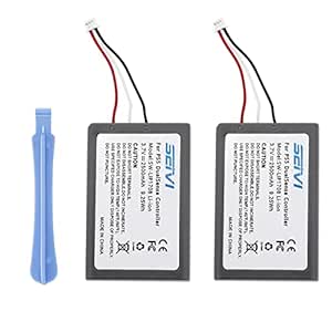 Amazon.com: Replacement Battery for PS5, 2 Pack 2500mAh LIP1708 ...