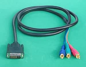 Amazon.com: DVI to RCA Component Cable Adapter, 5ft: Electronics
