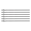 Excalibur Diablo 18" Carbon Arrows with Rhino Nocks Designed for All ...