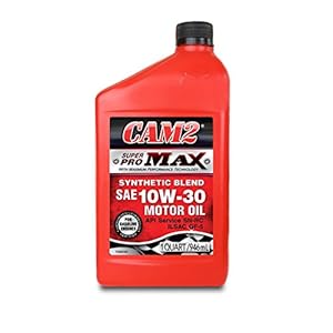 Amazon.com: CAM2 80565-41412-12PK Super Pro Max 10W-30 Synthetic Blend ...