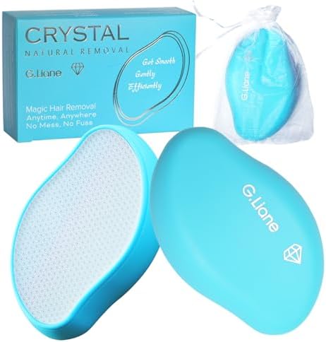 G.Liane Premium Crystal Hair Eraser,Natural Crystal Hair Remover for ...