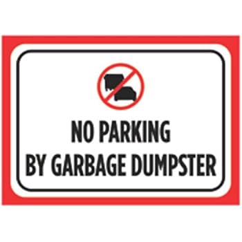 Amazon.com : Notice No Dumping Sign - Large Garbage Warning Signs ...