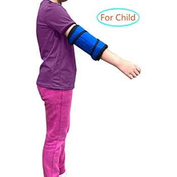 Amazon.com: BraceAbility Pediatric Elbow Immobilizer - Arm Restraint ...
