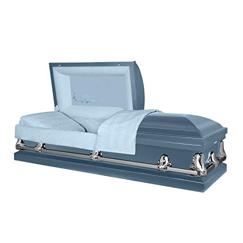 Titan Casket Orion Panel Collection (Light Blue, Mother) Handcrafted ...