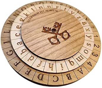 Amazon.com: Creative Crafthouse Alberti Cipher Disk - Encryption Device ...