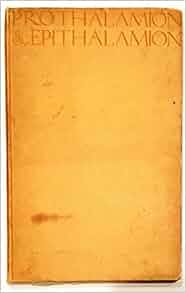 Prothalamion : Epithalamion: Edmund Spenser: Amazon.com: Books