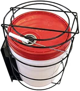 Amazon.com: 5 Gallon Bucket Safe-Locking Rack: Home Improvement