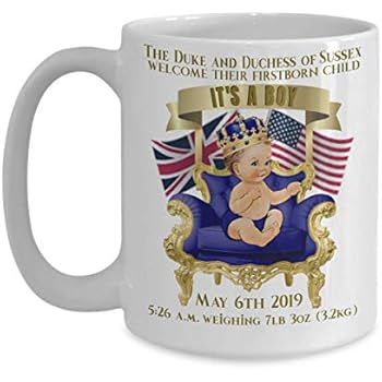 Amazon.com: Baby Archie Prince Harry Duchess Meghan Royal Birth ...