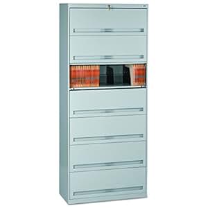 Amazon.com: Tennsco FS371LLGY Closed Fixed Shelf Lateral File, 36w x 16 ...