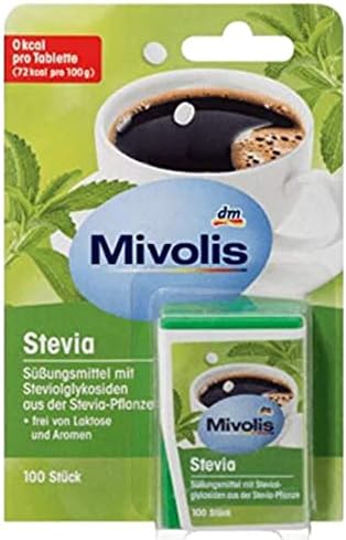 Stevia tablets sweetener with steviol glycosides from the stevia plant ...