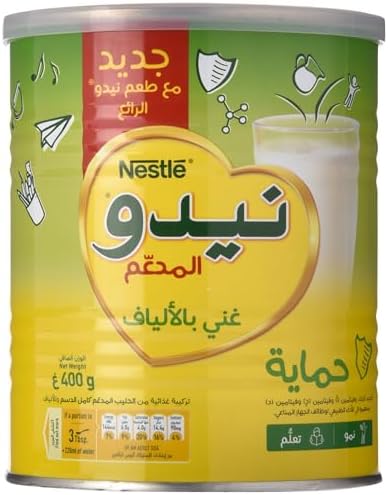 Nido Fiber Full Cream Powdered Milk Tin 400g price in Saudi Arabia ...