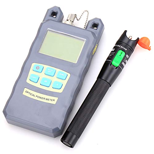 Fiber Optical Power Meter 30KM Aluminum Visual Fault Locator Fiber ...
