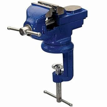50mm Swivel Base Table Vice - Worktop Workbench Engineers Grip: Amazon ...