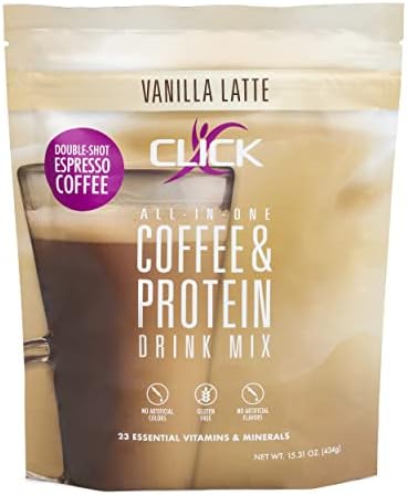 CLICK Coffee Protein, Premium Protein & Double Shot Espresso Coffee ...