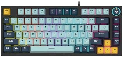 Fantech MK875 V2 Hot Swappable RGB Mechanical Gaming Keyboard, 81 Keys ...