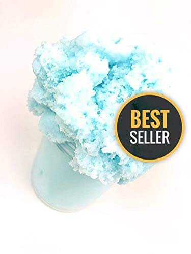 Amazon.com: Blue Cotton Candy Cloud Slime Scented Snow Slime (4 oz ...