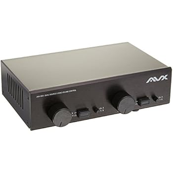 Amazon.com: 2 Zone Dual Source Speaker Selector with Individual Volume ...