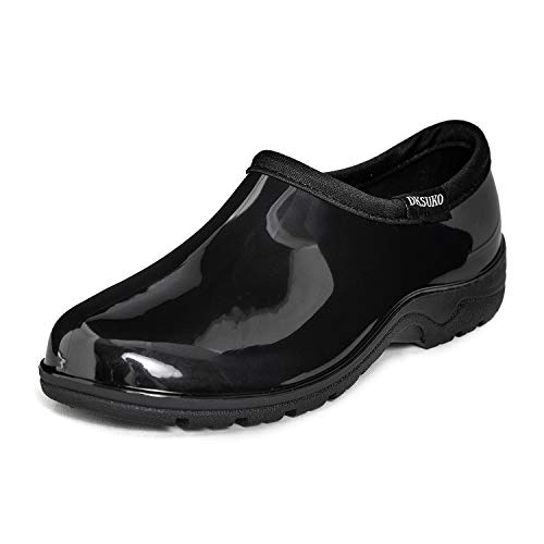 DKSUKO Waterproof Garden Shoe for Women Outdoor Slip-On Rain Boots ...