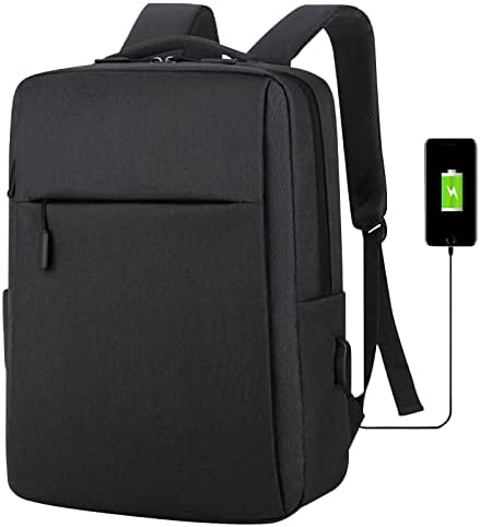 Ogetok Business Slim Laptop Backpack Men, Lightweight Student Bookbag ...