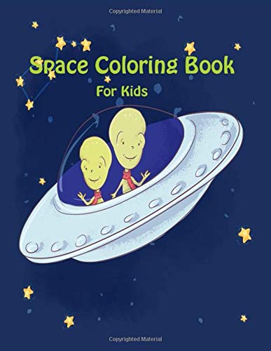 Space Coloring Book for Kids: Fantastic Outer Space Coloring with ...