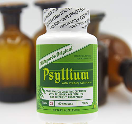 Hildegard's Original Psyllium Capsules: Ancient Dietary Fiber Formula ...