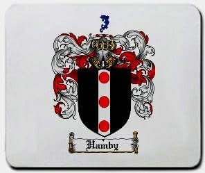 Amazon.com : Hamby Family Shield / Coat of Arms Mouse Pad : Office Products