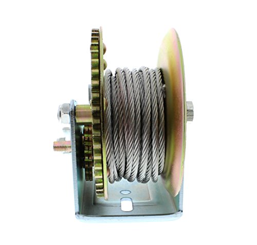 ABN 1 Ton Hand Winch Crank Gear Winch & Cable, Heavy Duty, up to ...
