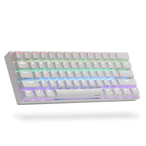 ANNE PRO 2D, 60% Wired/Wireless Mechanical Keyboard (Gateron Brown ...