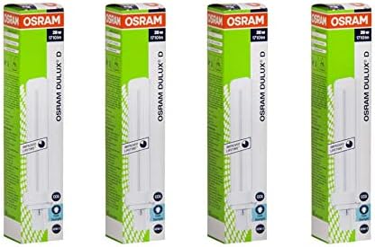 Osram Home Decorative High Qualtiy and Durable, 2 Pin DayLight Double Twin Tube CFL Bulb, 26 ...