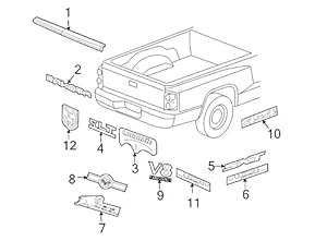 Amazon.com: Mopar 55077718AA OEM Dodge Magnum Ram's Head Logo Chrome ...
