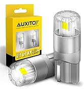 Amazon.com: AUXITO 194 LED Light Bulb Amber Yellow 168 2825 W5W T10 Wedge 14-SMD LED Replacement ...