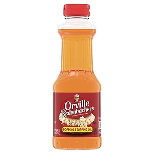 Orville Redenbacher's Popcorn Oil, Butter Flavor, Movie Night Supplies ...